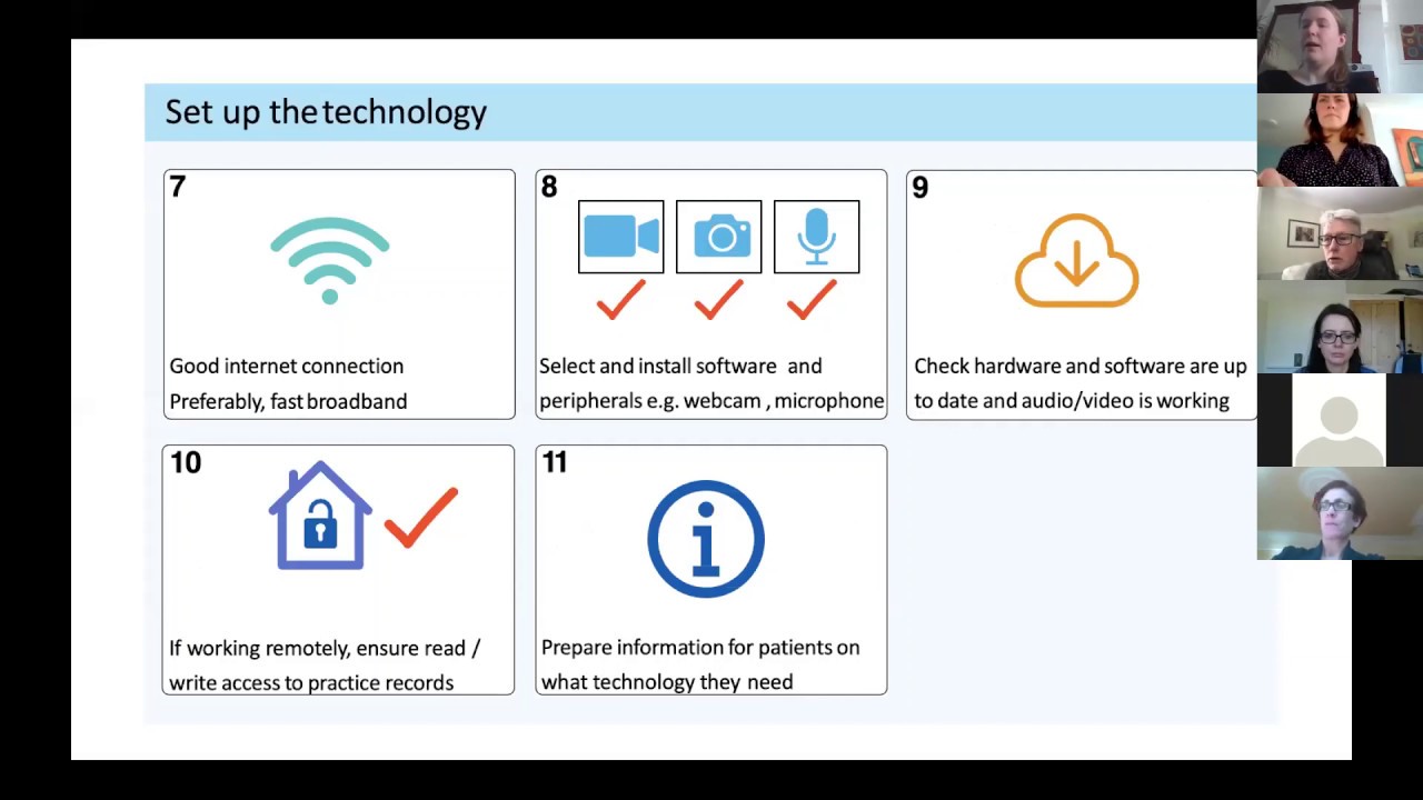 Video consultations: how to set them up well, fast? - With Prof Trish ...