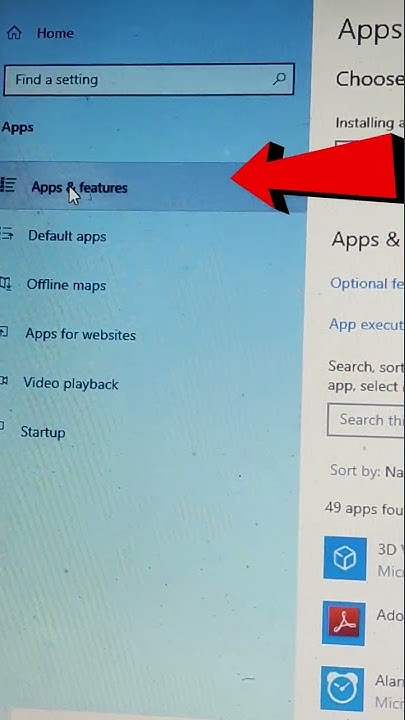 HOW TO UNINSTALL PROGRAMS | Uninstall Apps IN WINDOWS 10 - YouTube