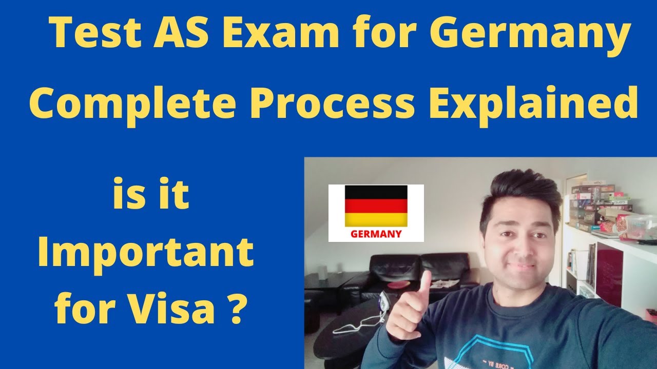 Test AS Exam Process for Germany ! German Student Visa ! Study in ...