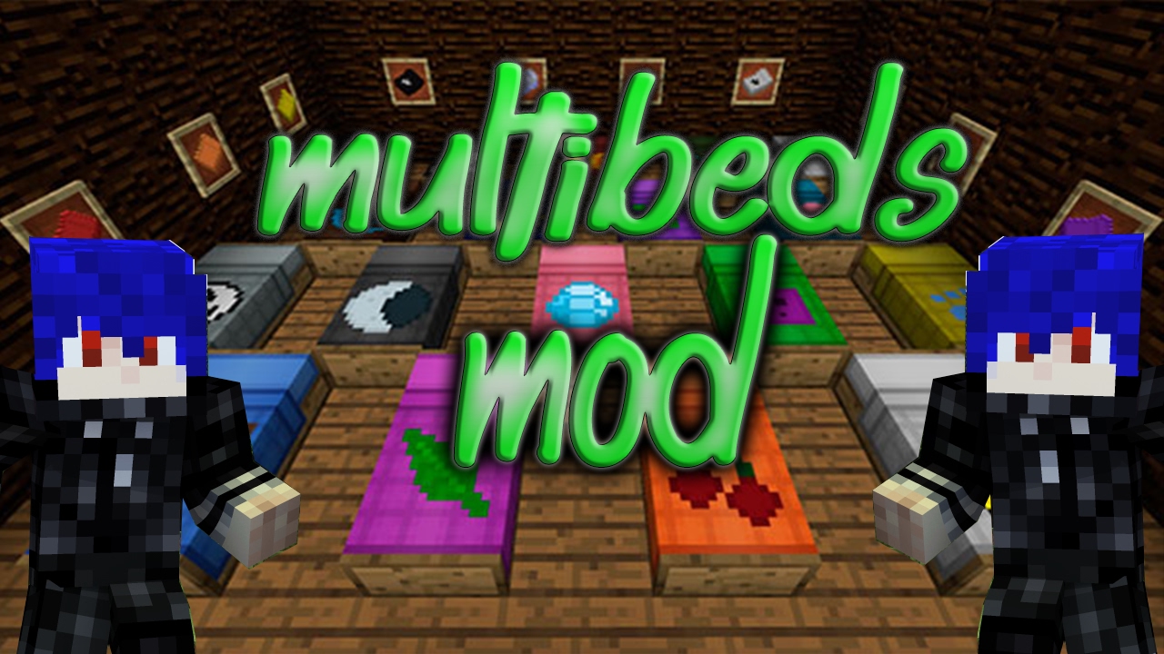 MULTI BEDS MOD| MINECRAFT 1.11 - YouTube
