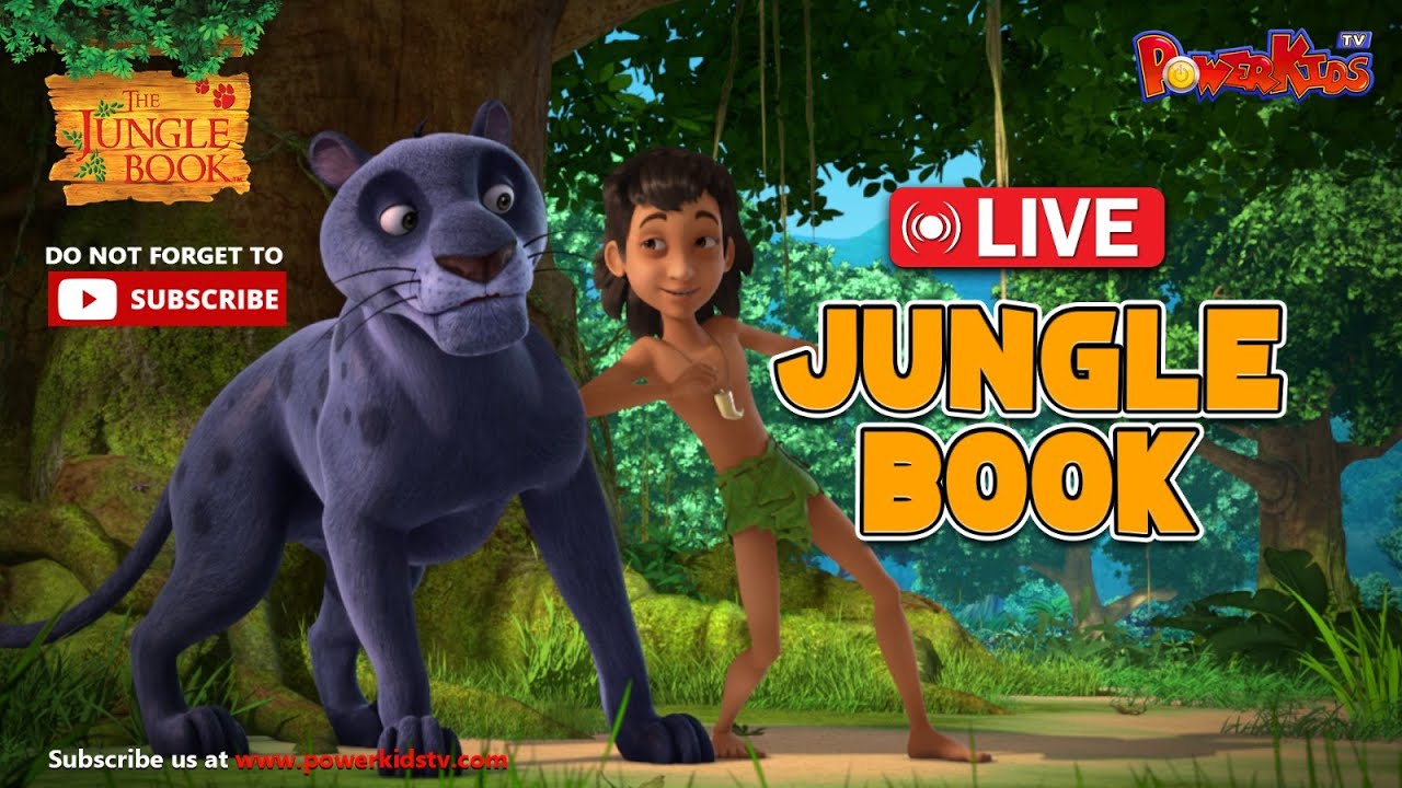 🔴LIVE JUNGLE BOOK SEASON 3 | NEW EPISODES | BRAND NOW SHOW | MOWGLI CARTOON - YouTube