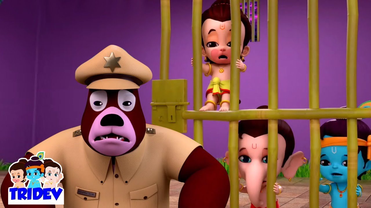 जंगल का थाना, Jungle Ka Thana, Hindi Nursery Rhyme and Video for Kids ...