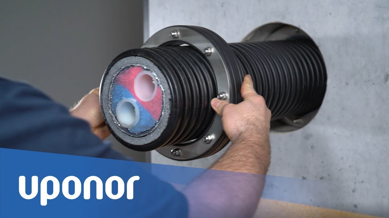 Uponor Ecoflex - ugradnja brtvenog prstena - YouTube