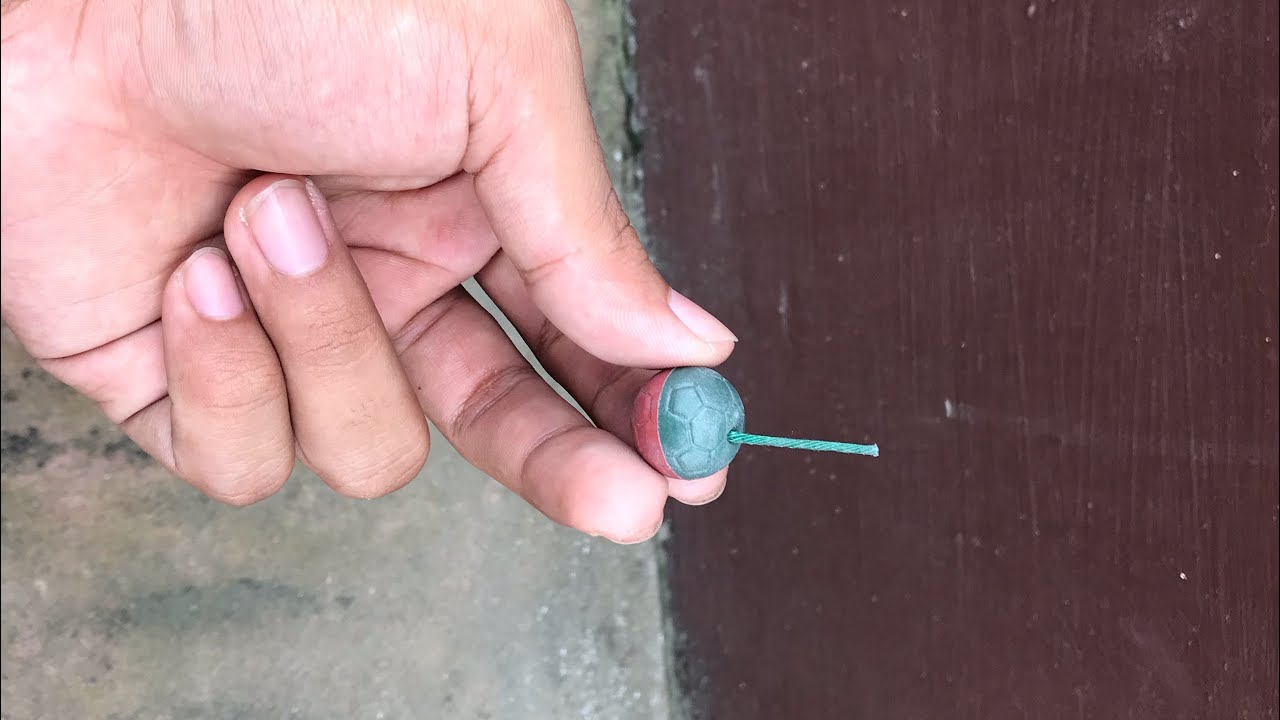 SOCCER BALL FIRECRACKER PHILIPPINES - YouTube