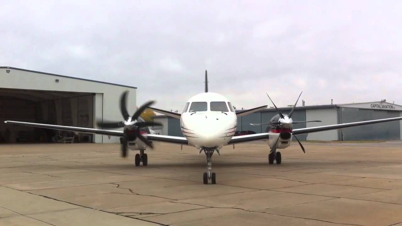 SAAB 2000 Engine Start - YouTube