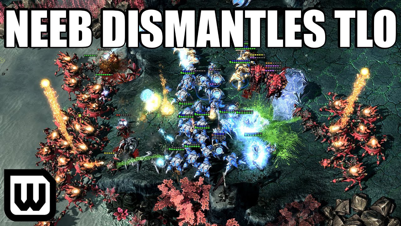 Starcraft 2 ESL Open Cup: NEEB DISMANTLES TLO (Neeb vs TLO) - YouTube