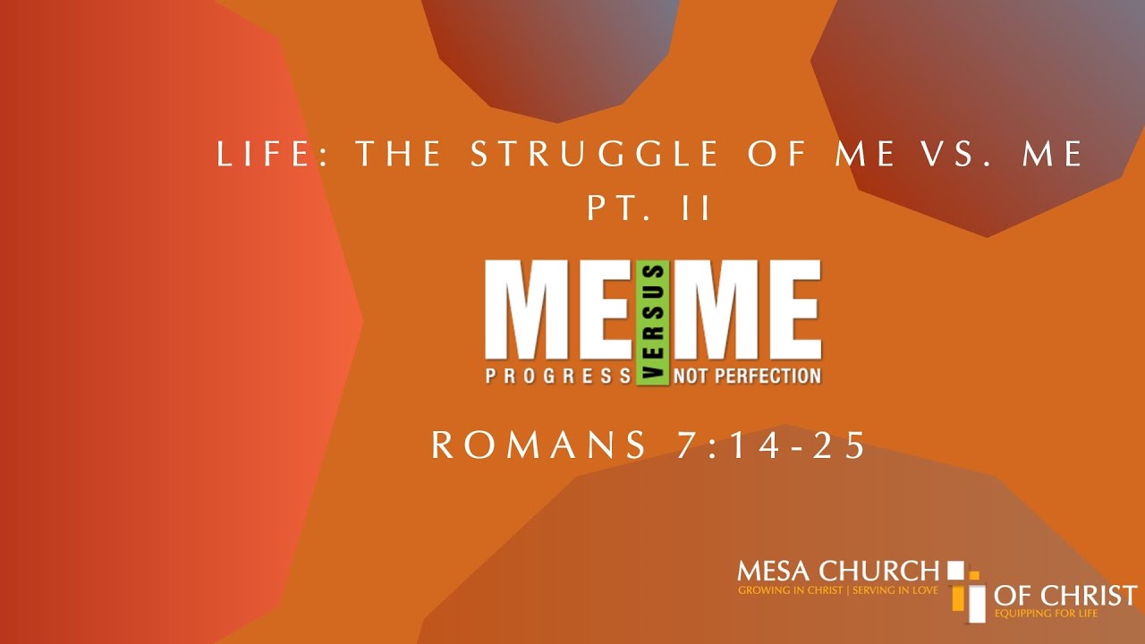 The Struggle with Me vs Me Part 2 - YouTube