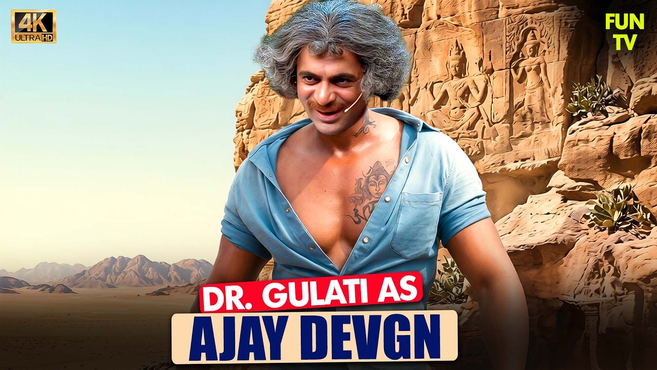 Sunil Grover As Ajay Devgn 😂 | The Kapil Sharma Show | Best Of Dr ...