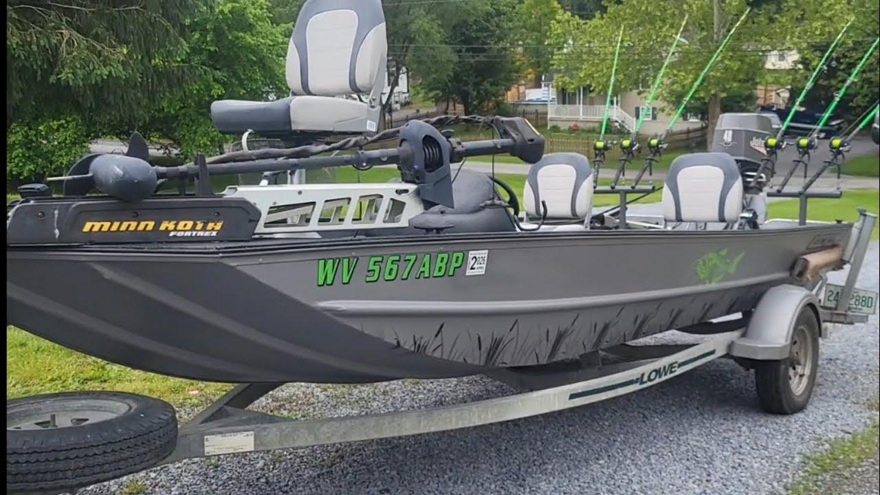 Lowe river jet boat makeover!! (60/40 Johnson jet). Welded 1752. - YouTube