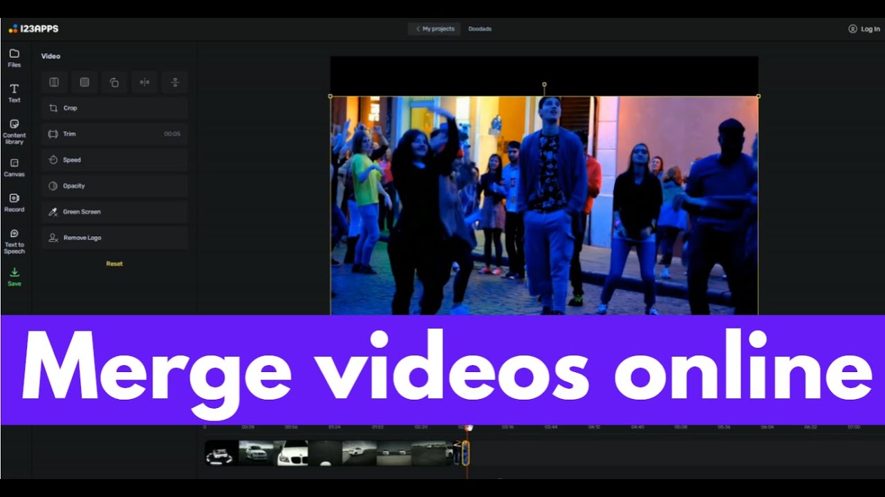 How to MERGE Videos Online for Free in 2025 | No App Needed - YouTube