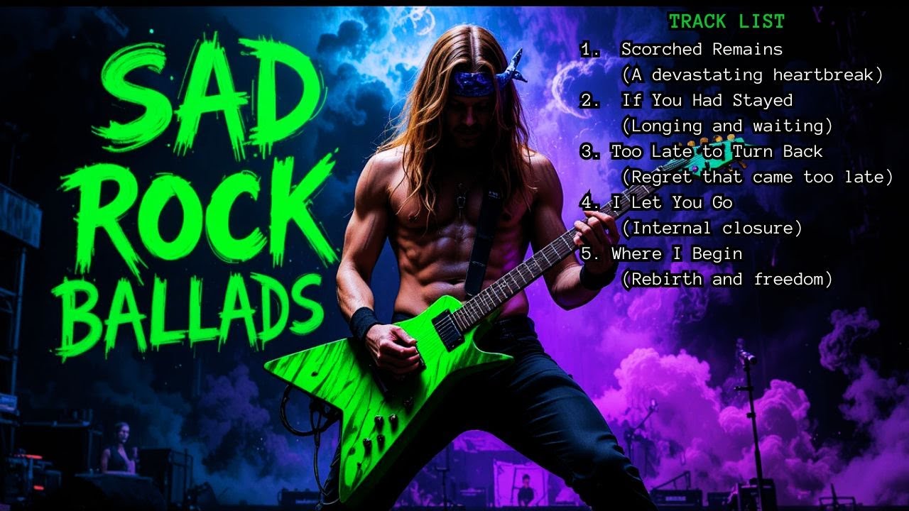 💔 A 5-Song Rock Journey Through Devastating Heartbreak - YouTube