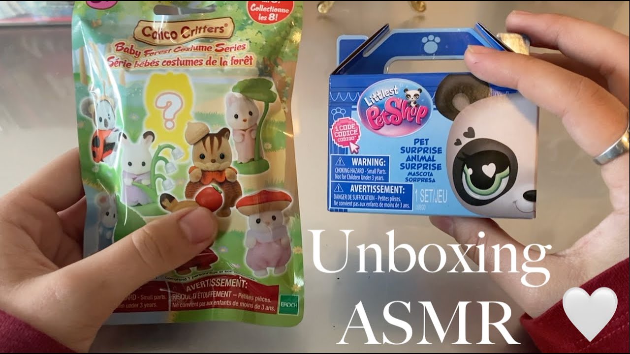 Cozy ASMR Blind Bag & Box Unboxing: LPS & Calico Critters Surprises ...
