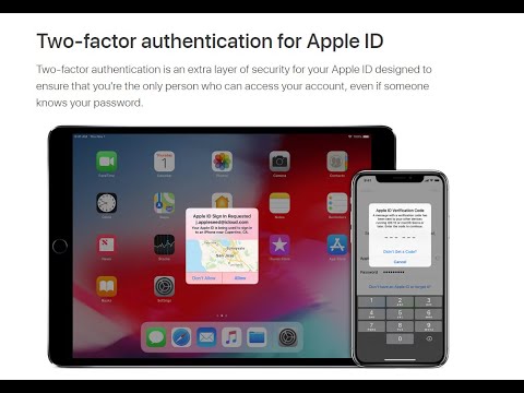 iPhone & iPad Security - 2 Two Factor Authentication - YouTube