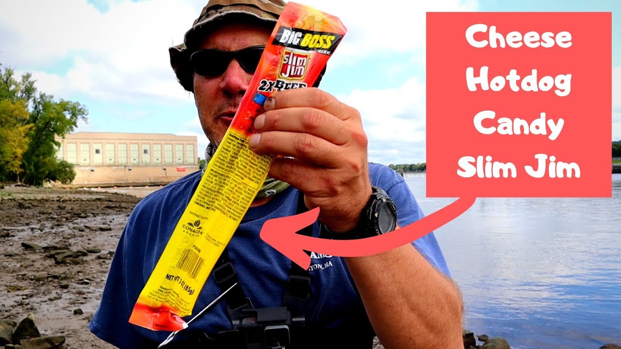 Fishing with Hotdogs, Candy, CHEESE, & Slim Jims | Which Will Prevail ...