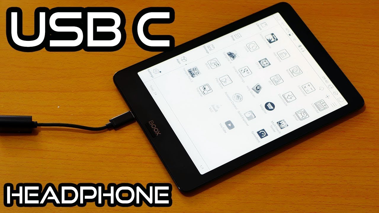 📰Onyx Boox Nova Tips: USB C Headphone Test!💡 - YouTube