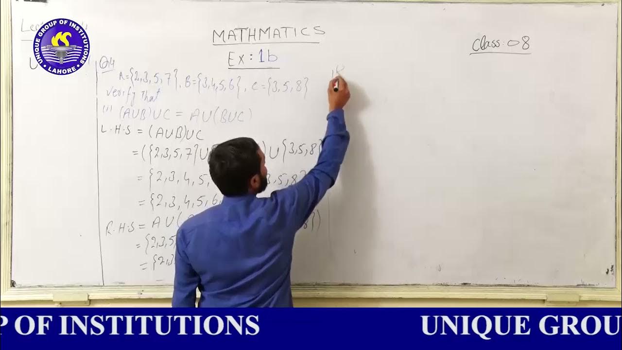 Online Lecture # 4 Class # 8 Book Math - YouTube
