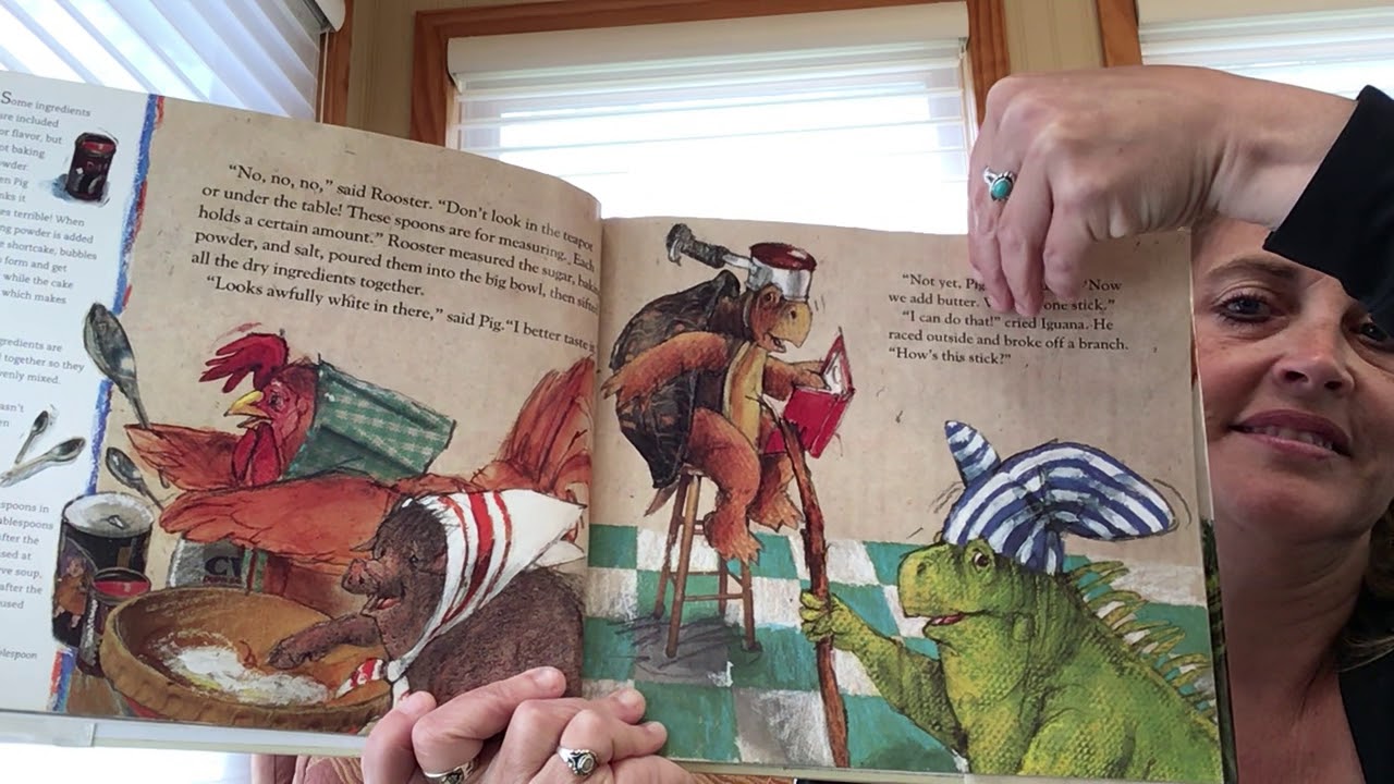 Cook-A-Doodle-Doo by Janet Stevens and Susan Stevens Crummel - YouTube