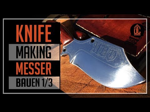 BUSHCRAFT MESSER selber BAUEN |deutsch| KNIFE making |outdoor|survival ...