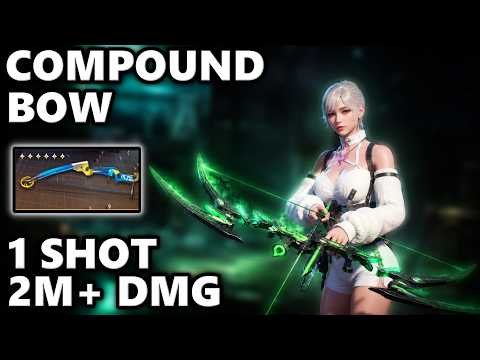 Compound Bow 1 Shot = 2M+ DMG Build! One Shot All The Bosses! Once Human Burden Of Betrayal Build
