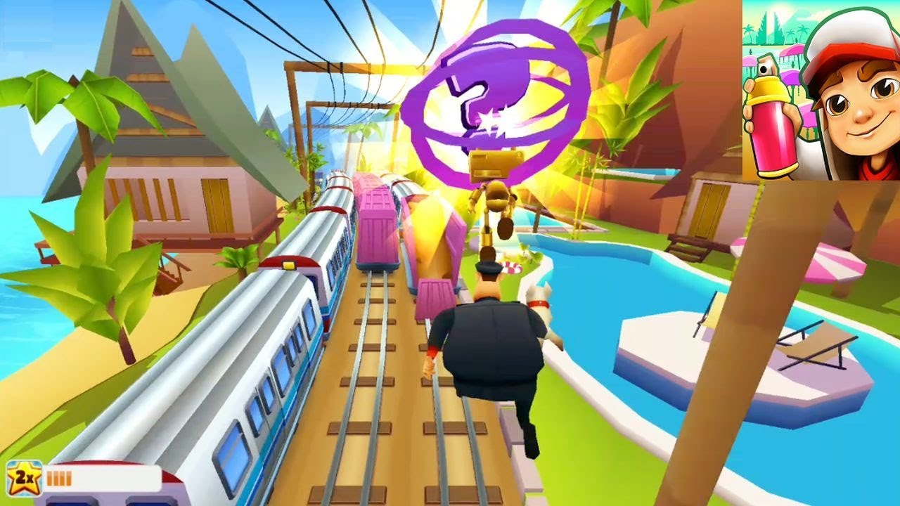 SUBWAY SURFERS BALI : BOOMBOT! - YouTube