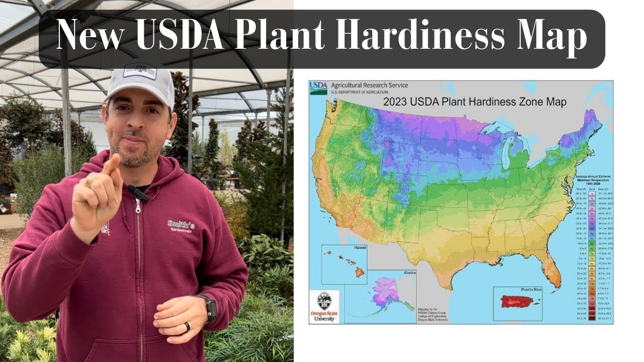 New USDA Hardiness Map - YouTube