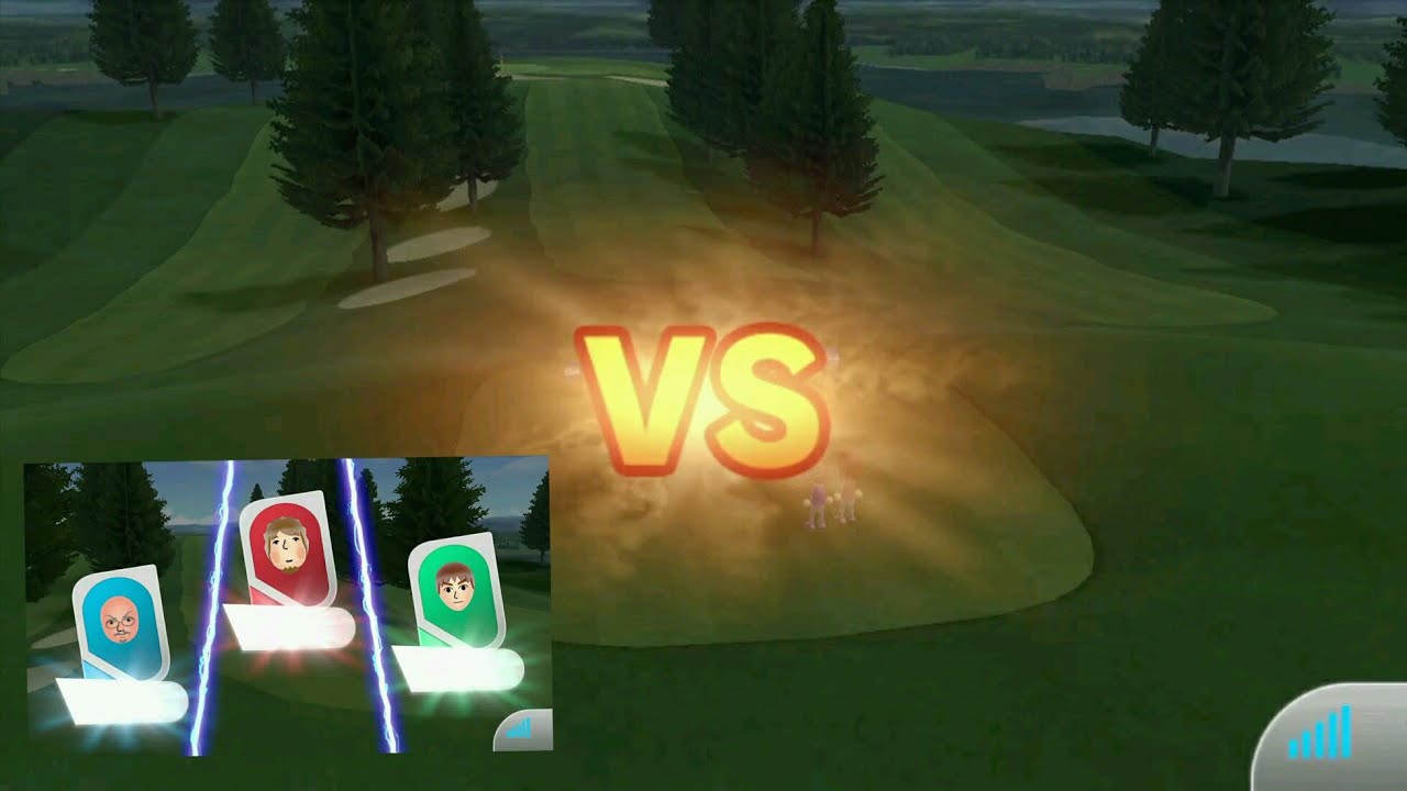 Wii Sports Club : playing golf on wiiu lakeside course (201807052133460 ...