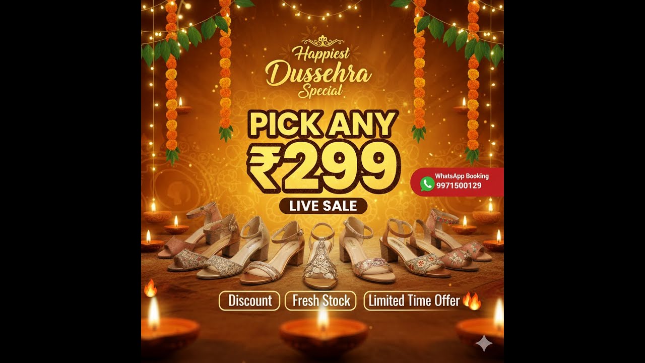 🪔 Pick Any ₹299 Live Sale | Happiest Dussehra Special 🎉 | Booking 📞 ...