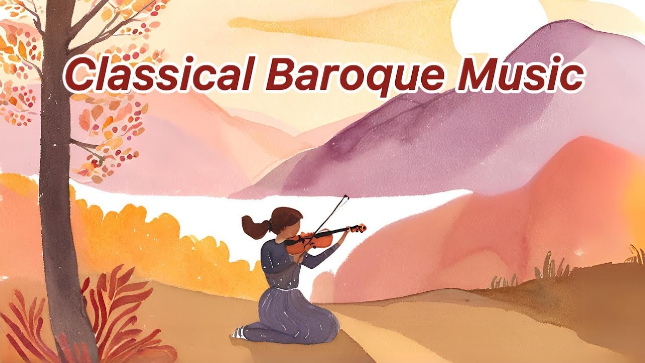 Baroque music, Focus, Creativity, and Calm ดนตรีบาโรก เพื่อสมองปลอด ...