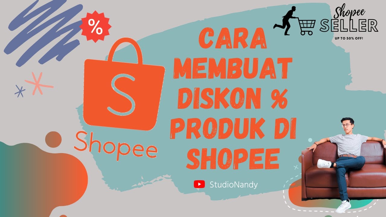 CARA MEMBUAT DISKON HARGA DI SHOPEE | DISKON PRODUK MUDAH ! - YouTube