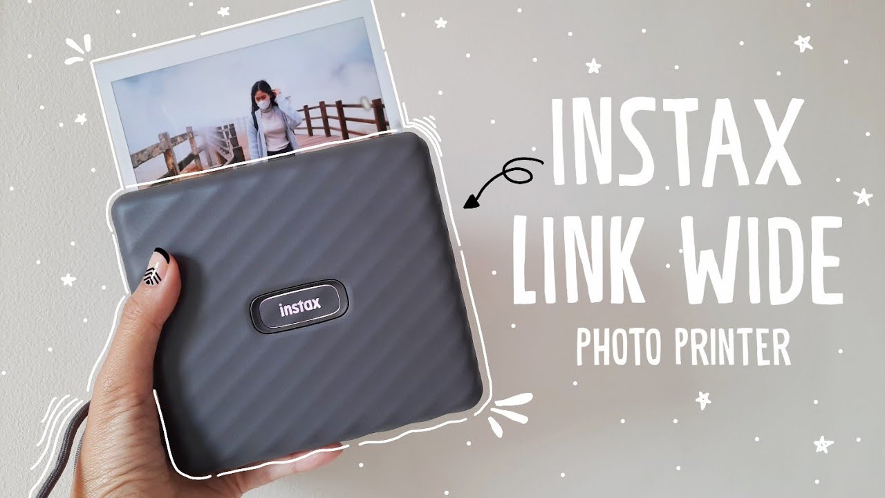 INSTAX LINK WIDE | UNBOXING + TUTORIAL INSTAX LINK WIDE PRINTER - YouTube