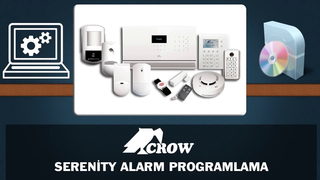 Crow Serenity Alarm Programlama - YouTube