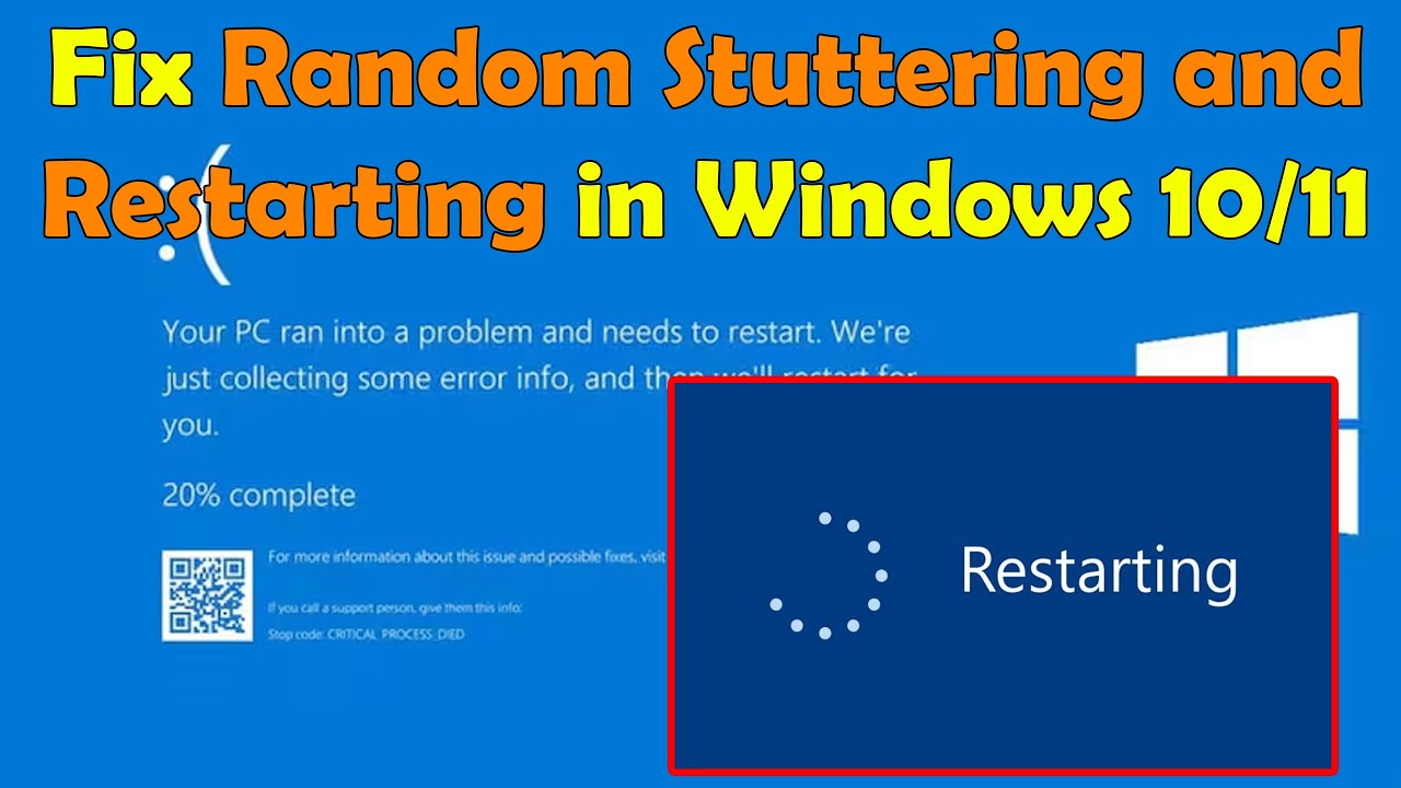 ix Random Stuttering and Restarting in Windows 10/11: Ultimate Guide ...