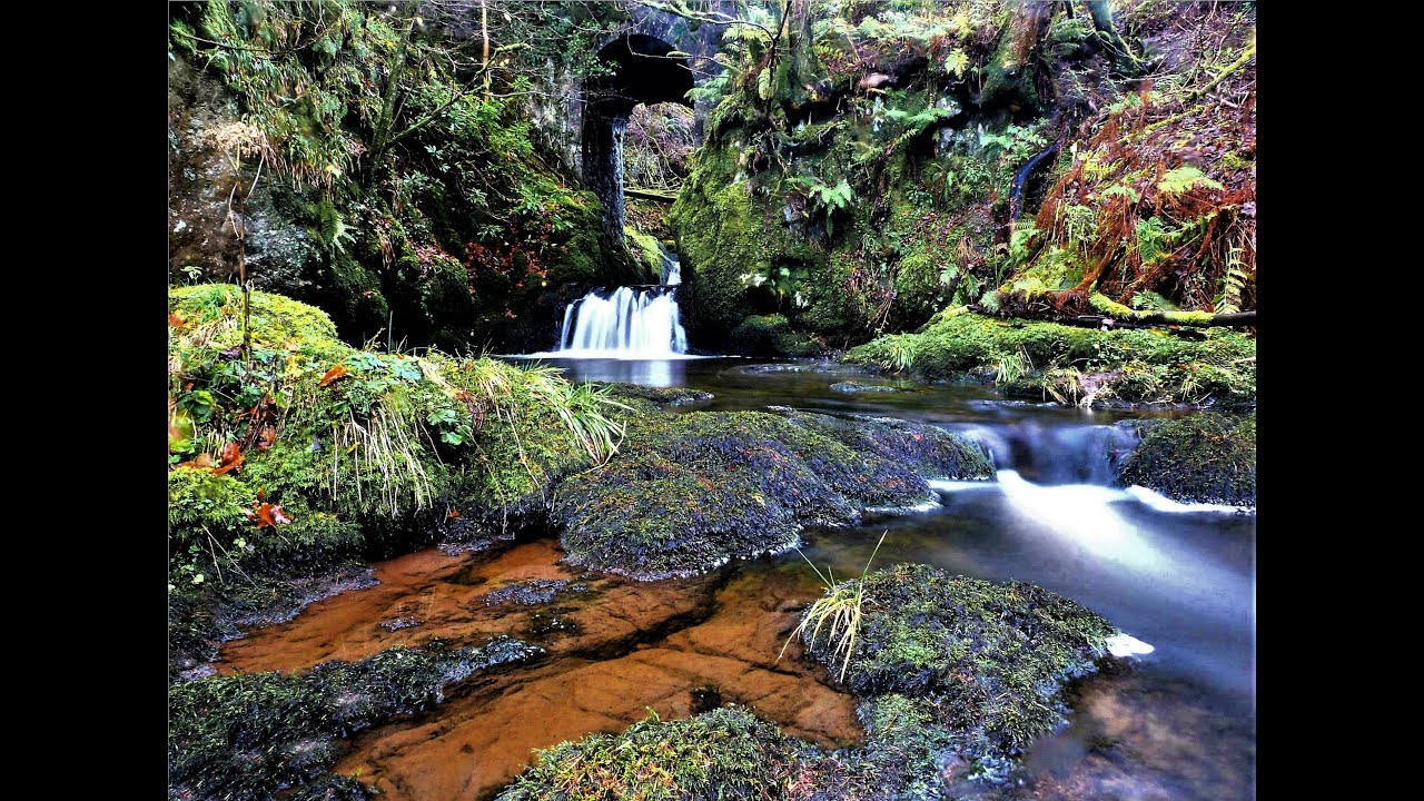 Waterfalls and cascades around Largs and Fairlie. - YouTube