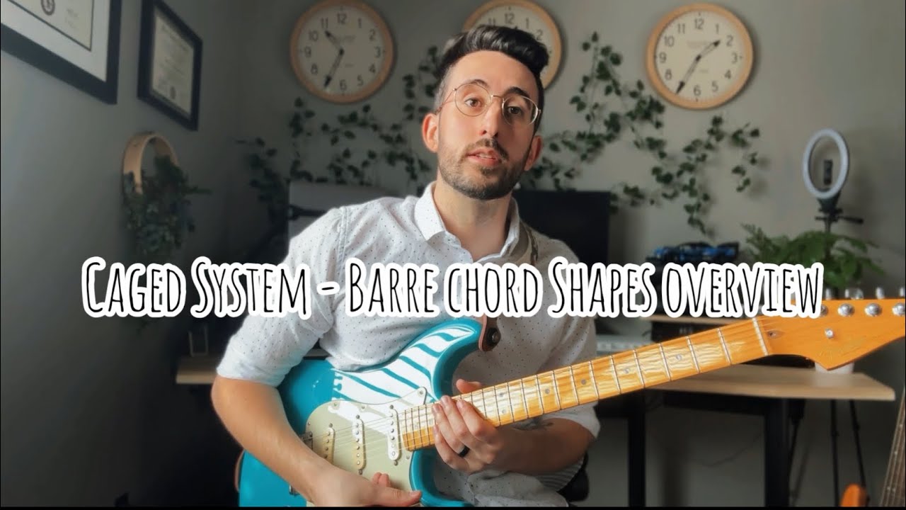 CAGED System | Learn The Shapes & Unlock The Fretboard | Guitar Lesson ...
