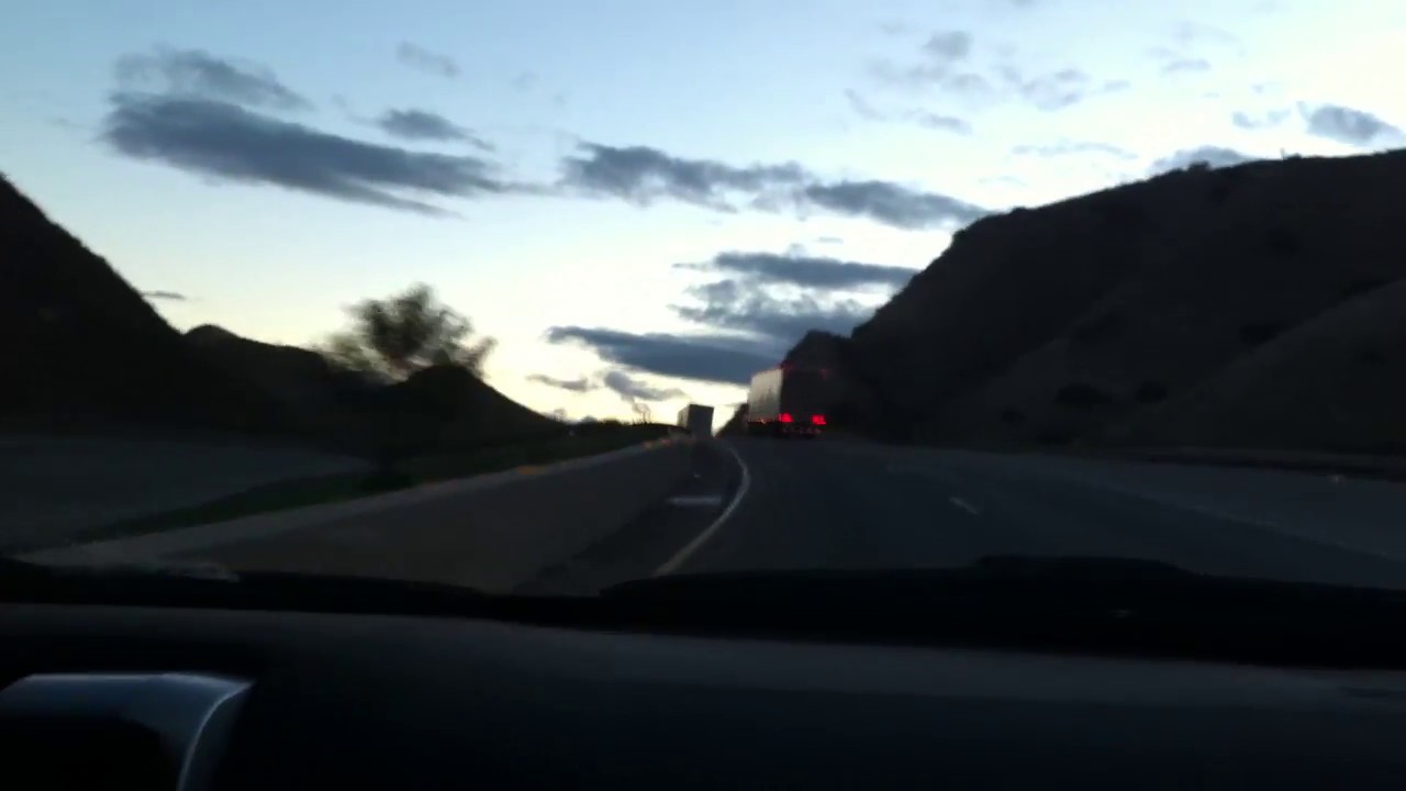 Moreno Valley Freeway (California Route 60) Winding Road Drive - YouTube