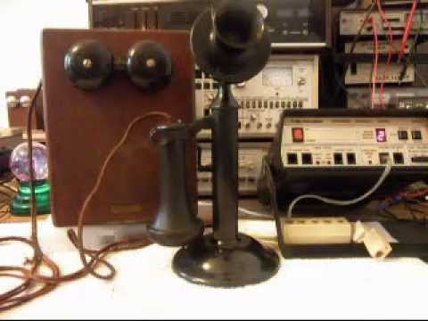 A Western Electric Vintage Candlestick and Bell Box Telephone Repair 618-235-6959