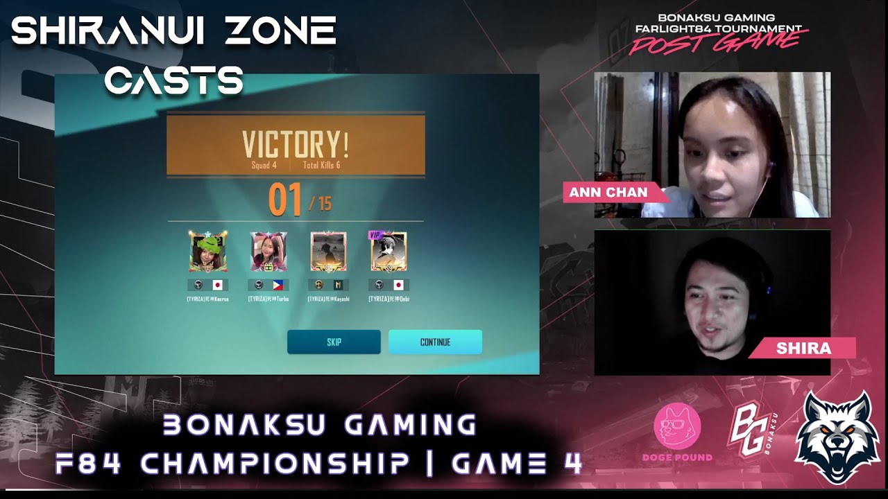 Shiranui Zone: Shoutcasting - Bonaksu Gaming F84 Championship | Game 4 ...