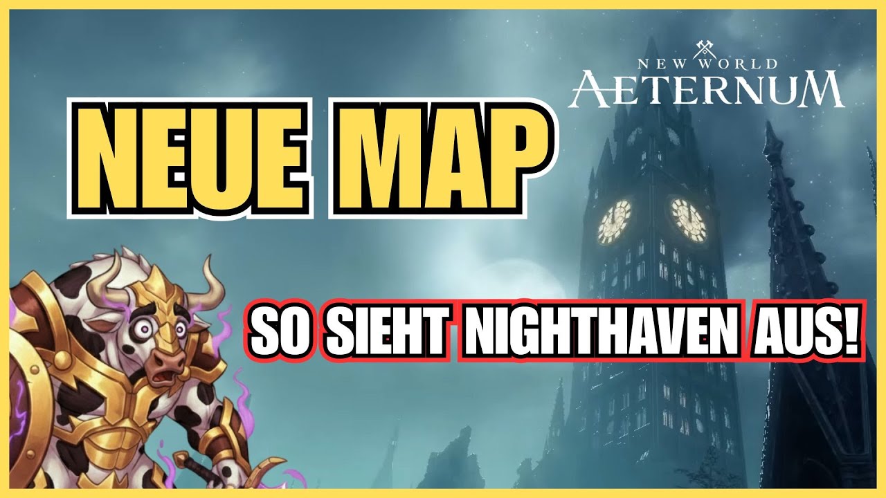 SO sieht die neue Map NIGHTHAVEN in New World Aeternum Season 10 aus ...