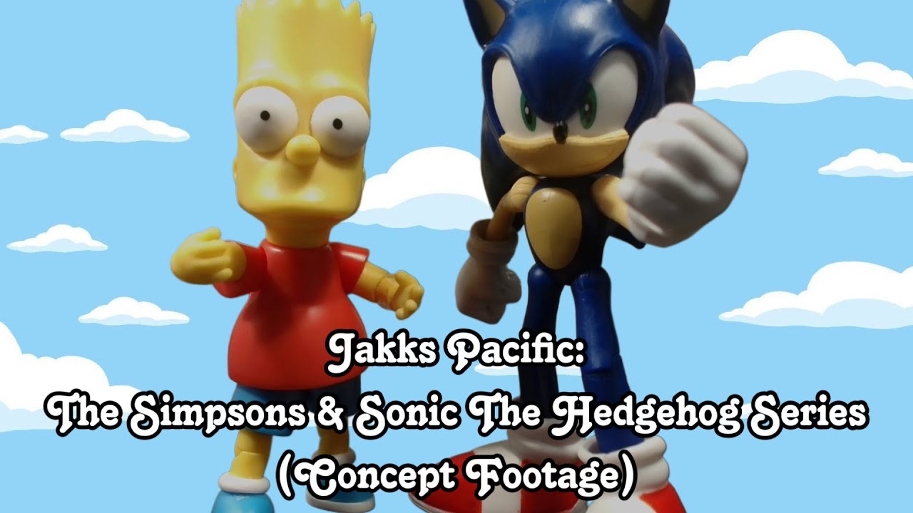 Jakks Pacific: The Simpsons & Sonic The Hedgehog Series - Concept ...