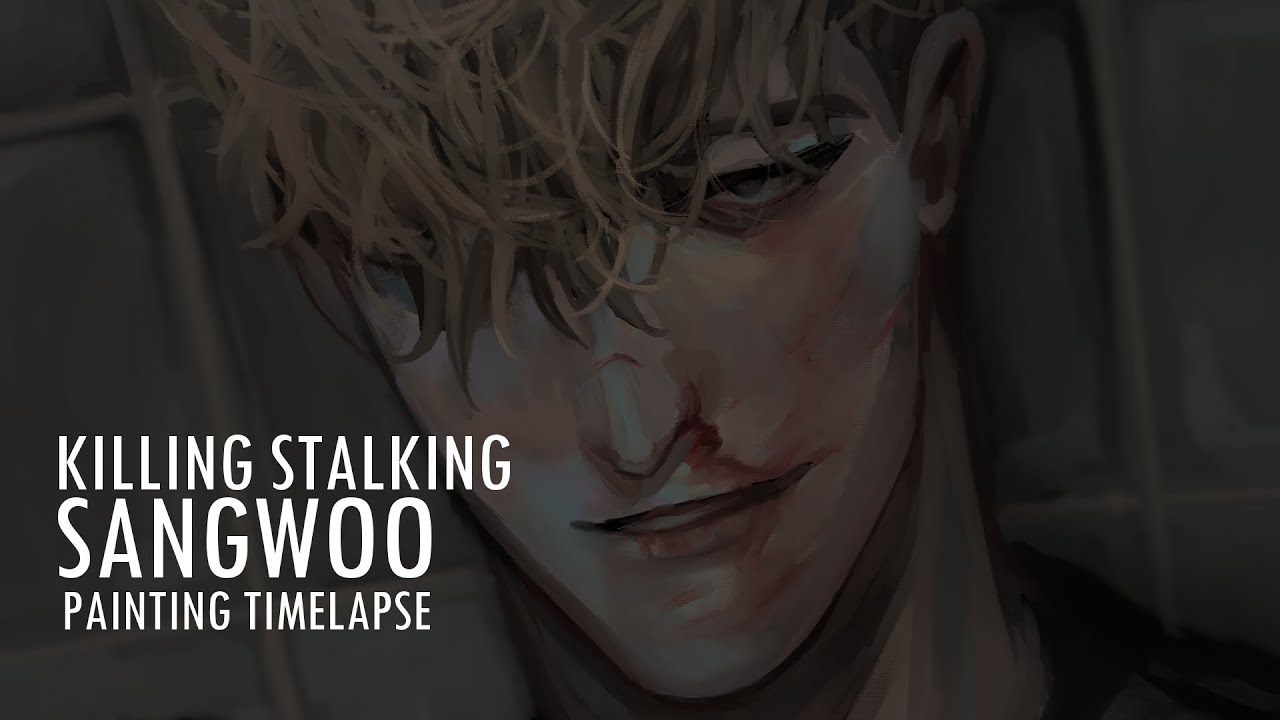 Killing Stalking - Sangwoo [Painting Timelapse] - YouTube