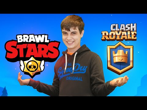 Бравл Старс Против Клэш Рояль #edikfuntube