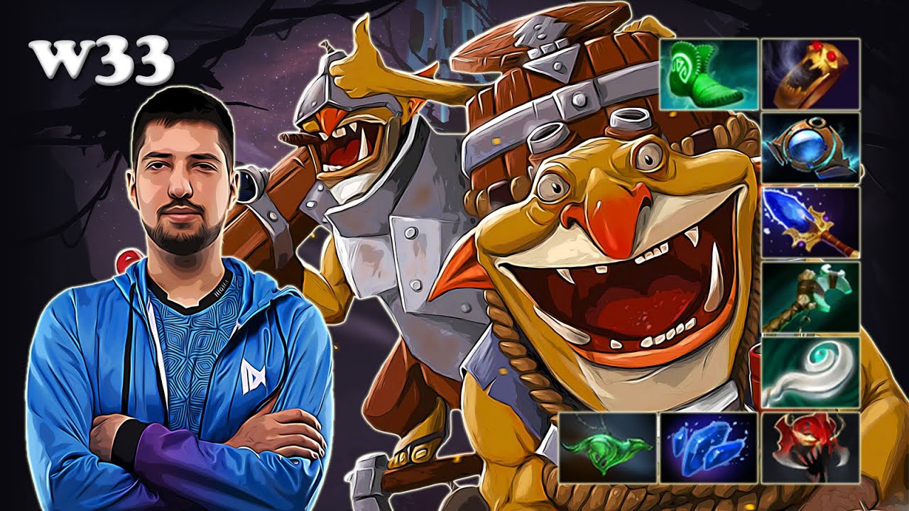 w33 - Techies Support | Dota 2 7.30e Gameplay - YouTube