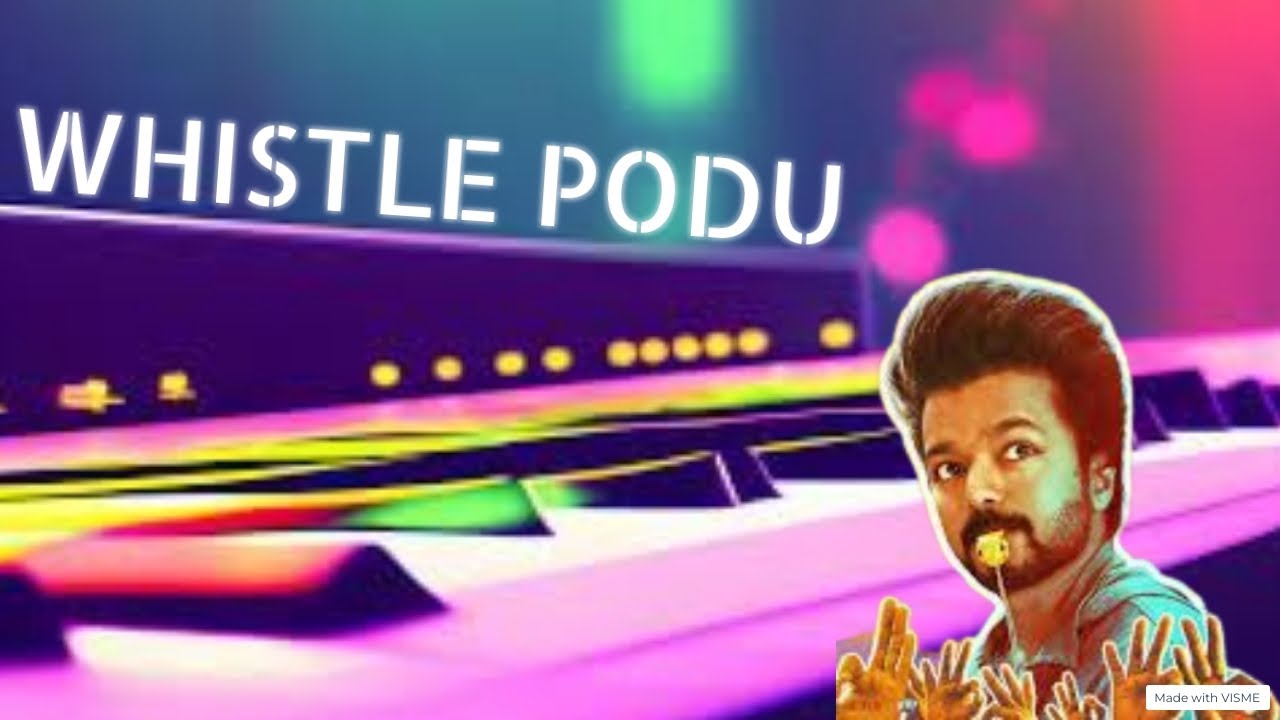 Whistle Podu | keys cover | Subash | - YouTube