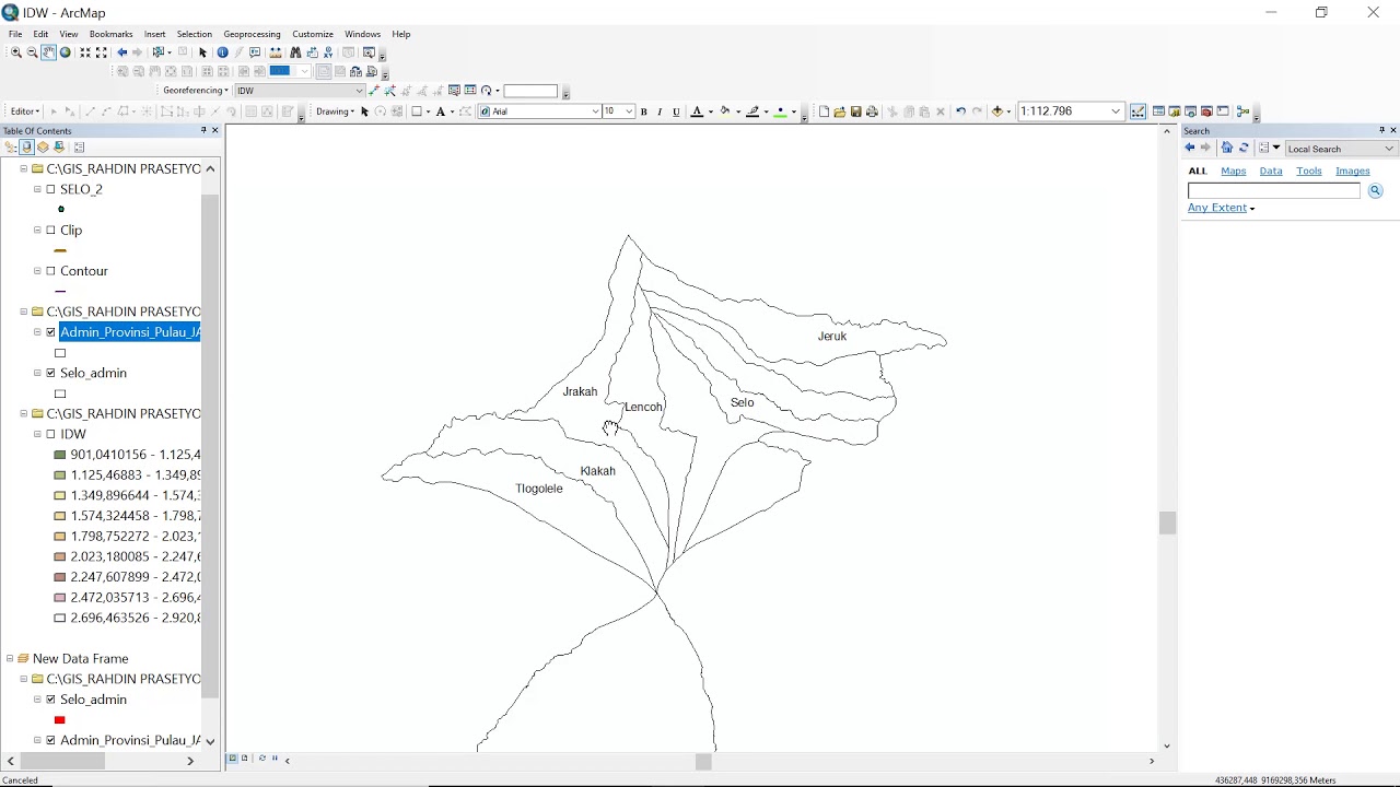 TUTORIAL MEMBUAT KEMIRINGAN LERENG (SLOPE) MENURUT VAN ZUIDAM DI ARCMAP ...