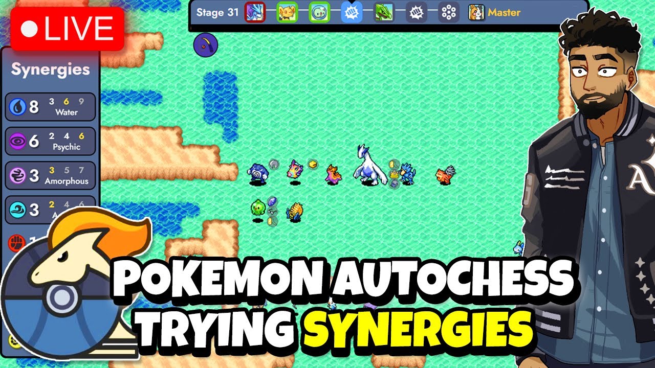 WE LIVE PLAYING POKEMON AUTOCHESS! TRYNA HIT 1200 ELO?! FT ...