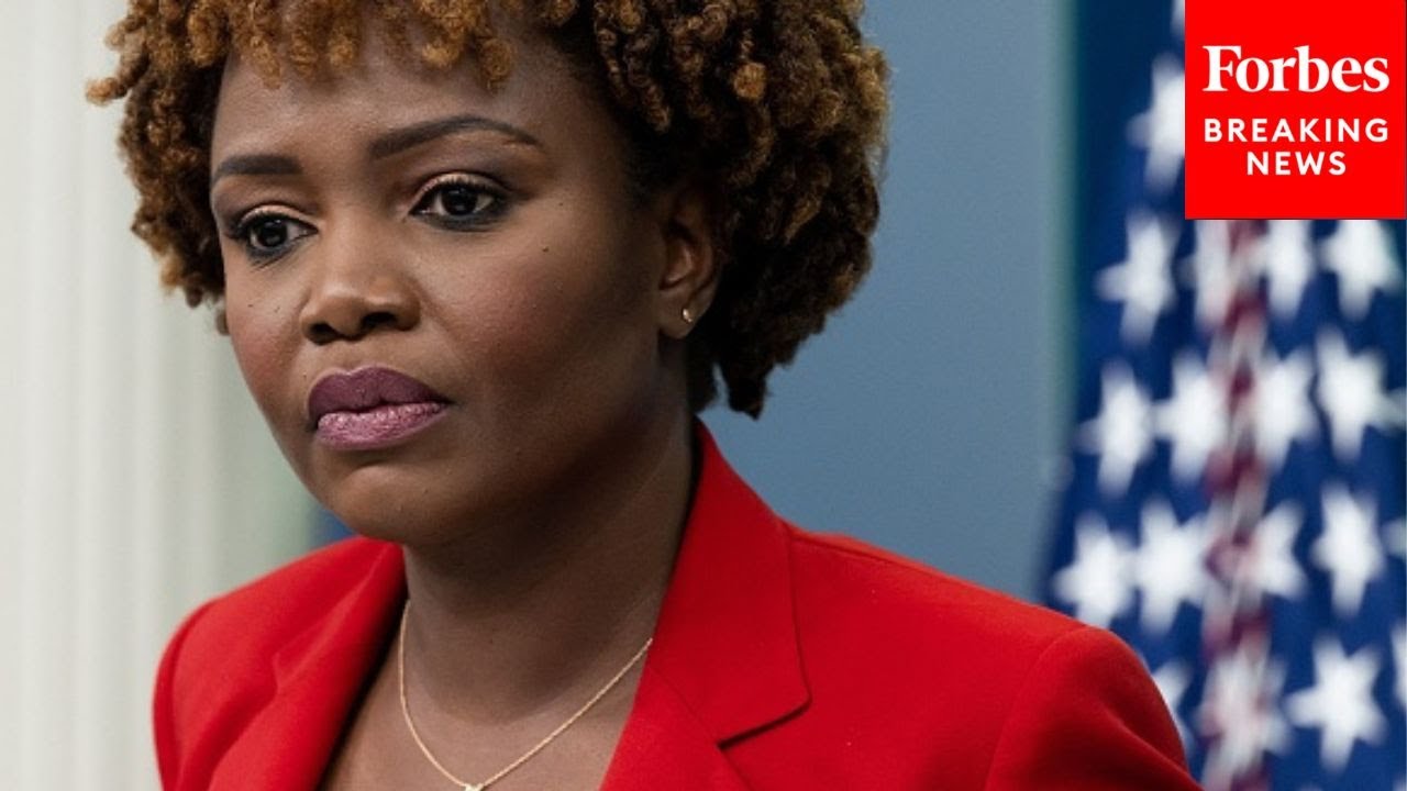 Karine Jean-Pierre Holds First White House Press Briefing In 2 Weeks ...