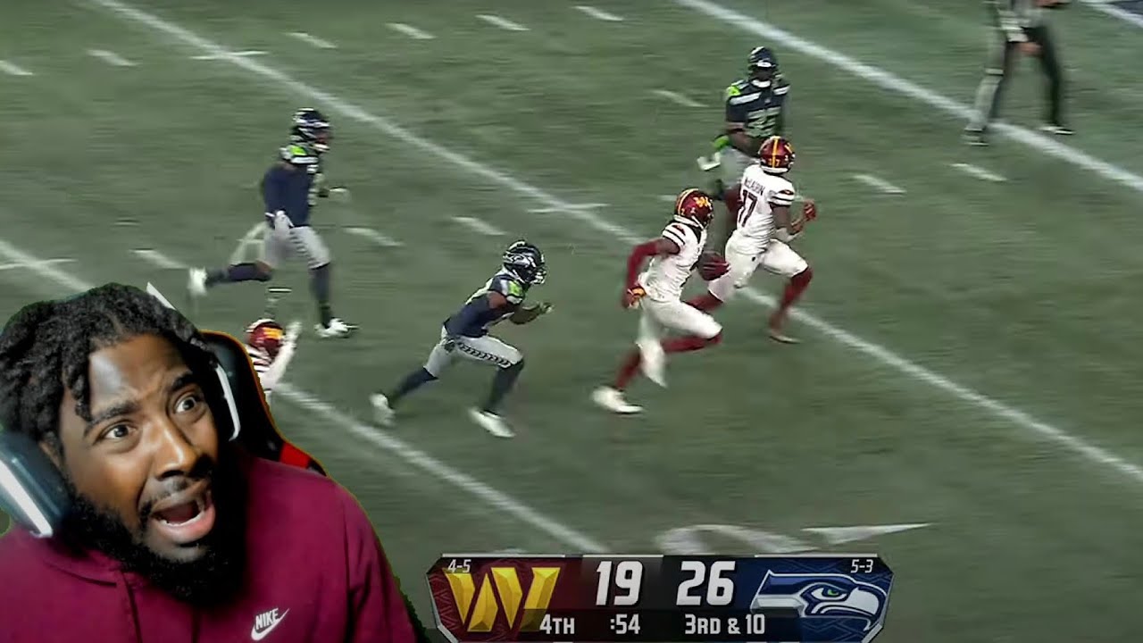 Again & Again... "Washington Commanders vs Seattle Seahawks 2023 Week ...