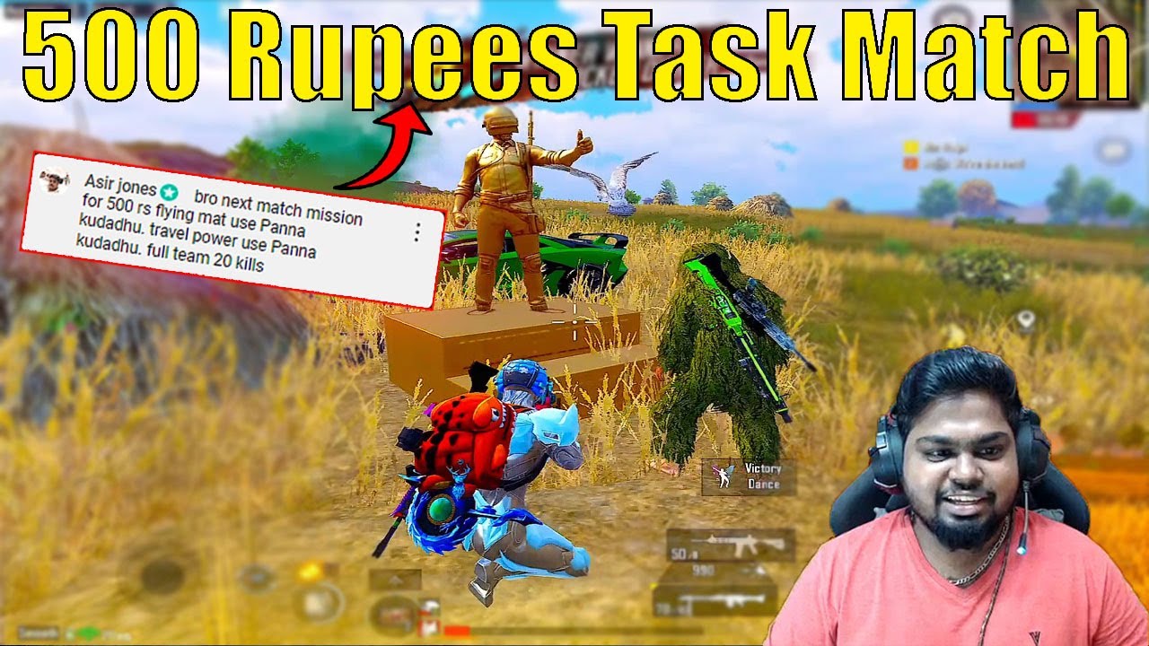 500 Rupees Task Match 🔥 - YouTube