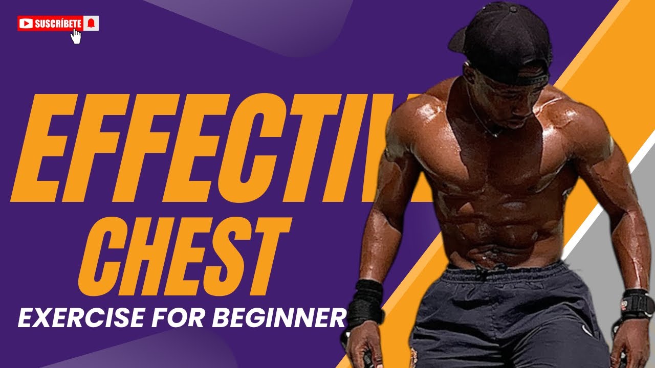 EFFECTIVE CHEST WORKOUT FOR BEGINNERS - YouTube