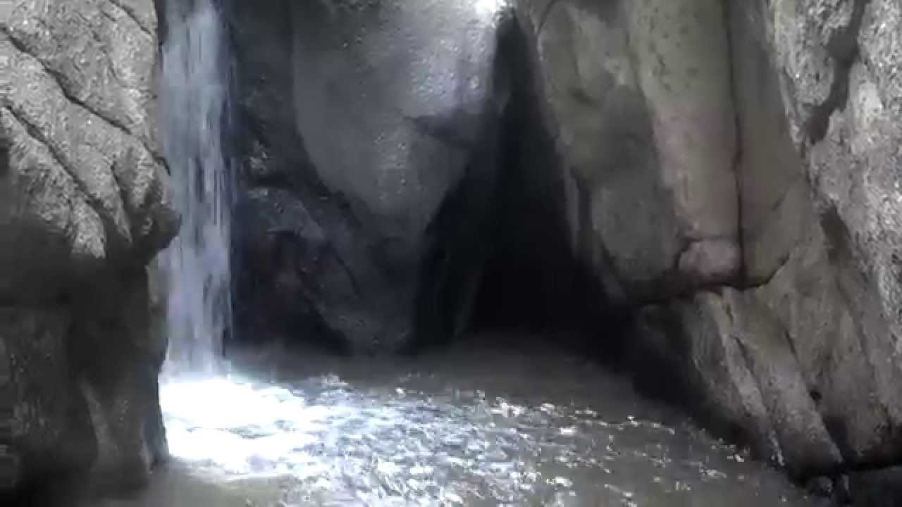 Hidden Waterfall Curt Gowdy State Park, Wyoming - YouTube